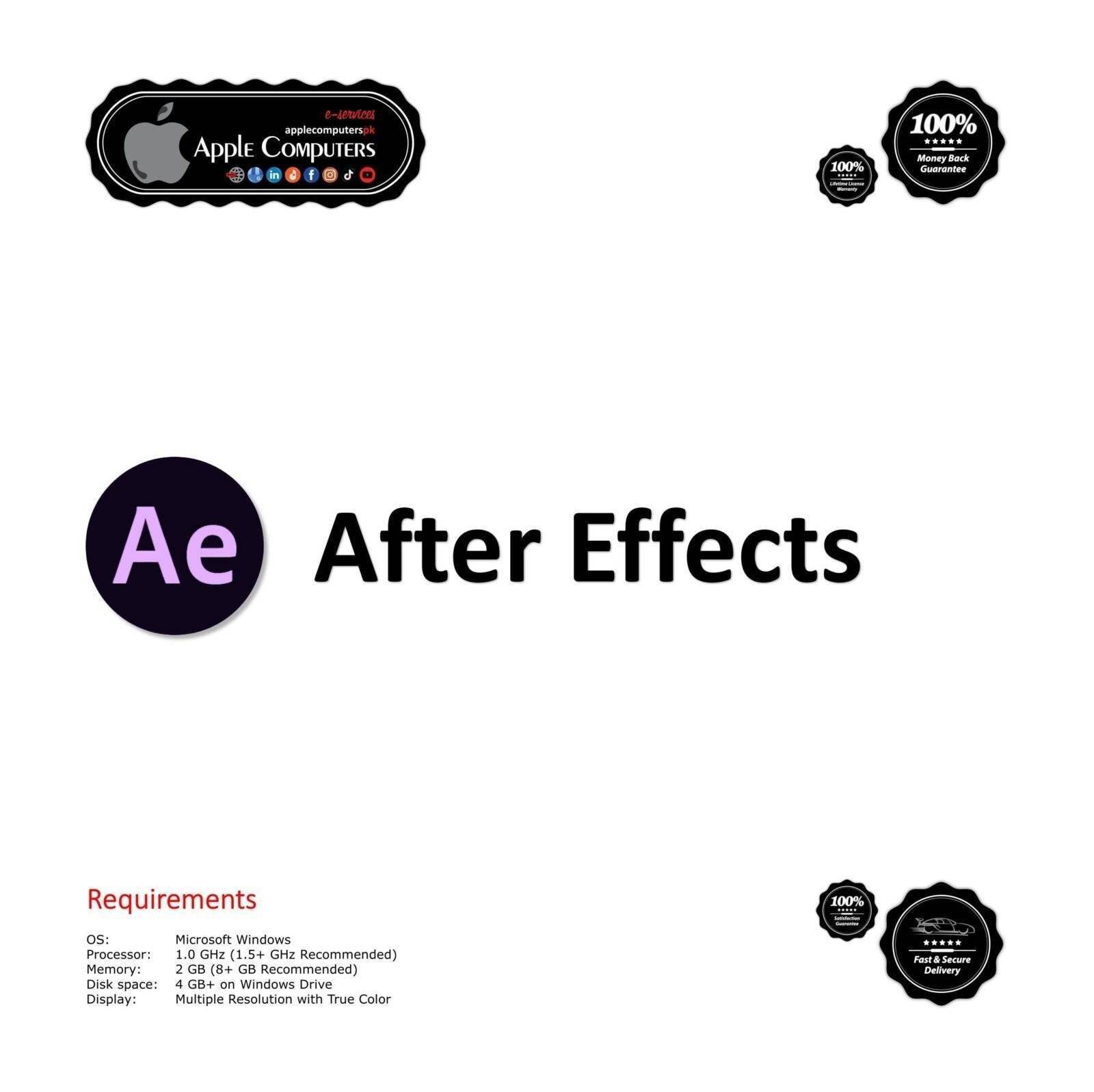 Buy Adobe After Effects – Genuine License for Windows & Mac | Apple ...