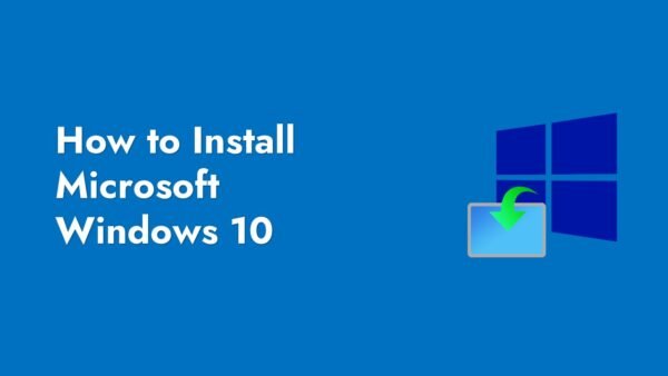 How to Install Microsoft Windows 10 - Apple Computers