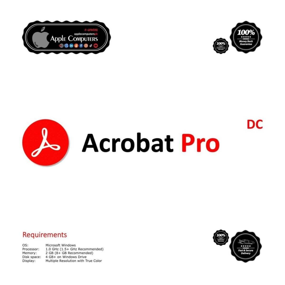 Buy Adobe Acrobat Pro DC at Best Prices in Pakistan | One-Time Purchase ...