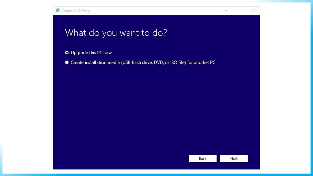 How to Install Windows 10/11 Using the Media Creation Tool - Apple ...