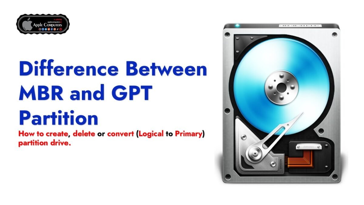 How to create, delete or convert (Logical to Primary) partition drive ...