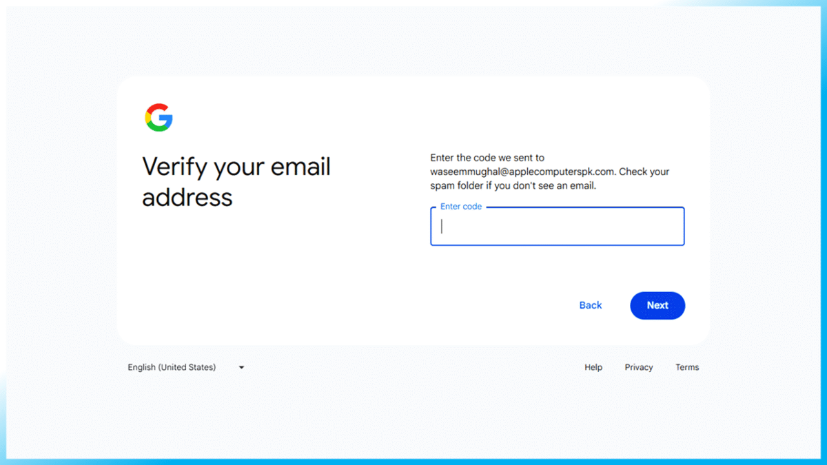 How to create Google Account using your existing Email Address - Apple ...